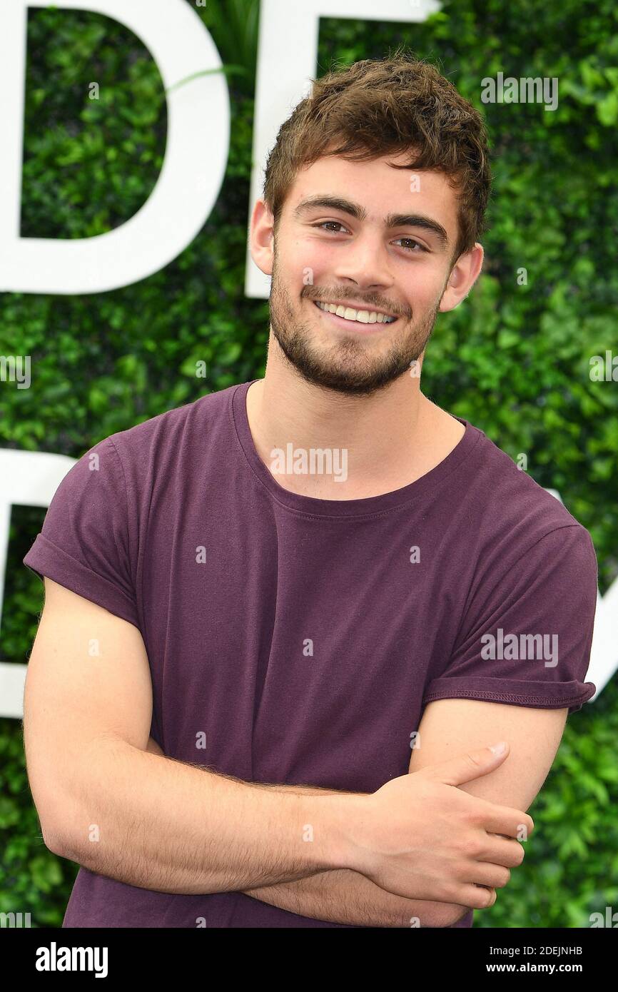 Clement Remiens from the serie ' Demain Nous Appartient ' attends the ...
