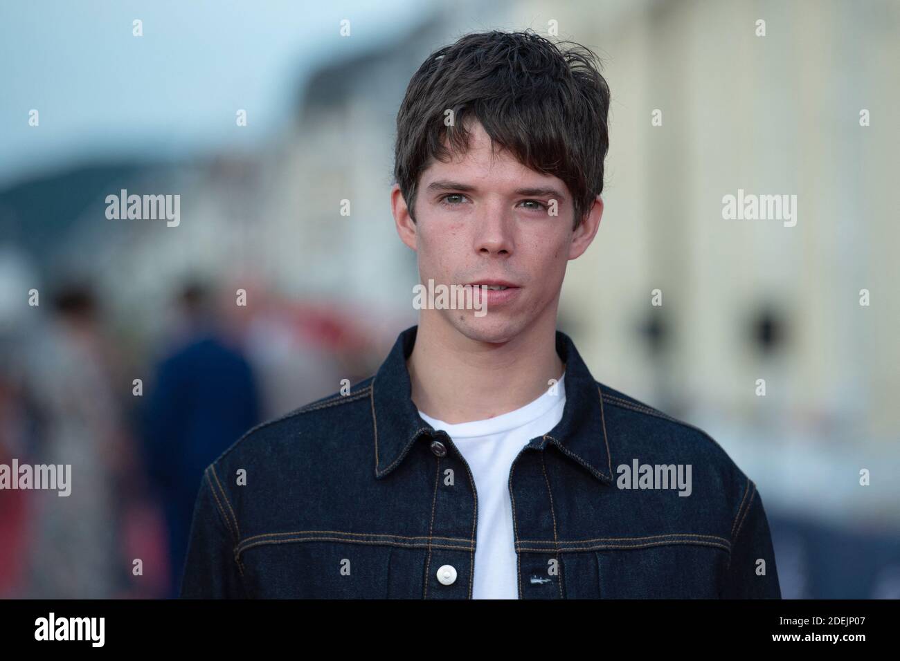 Phenix Brossard attending the red carpet during the 33rd Cabourg Film ...