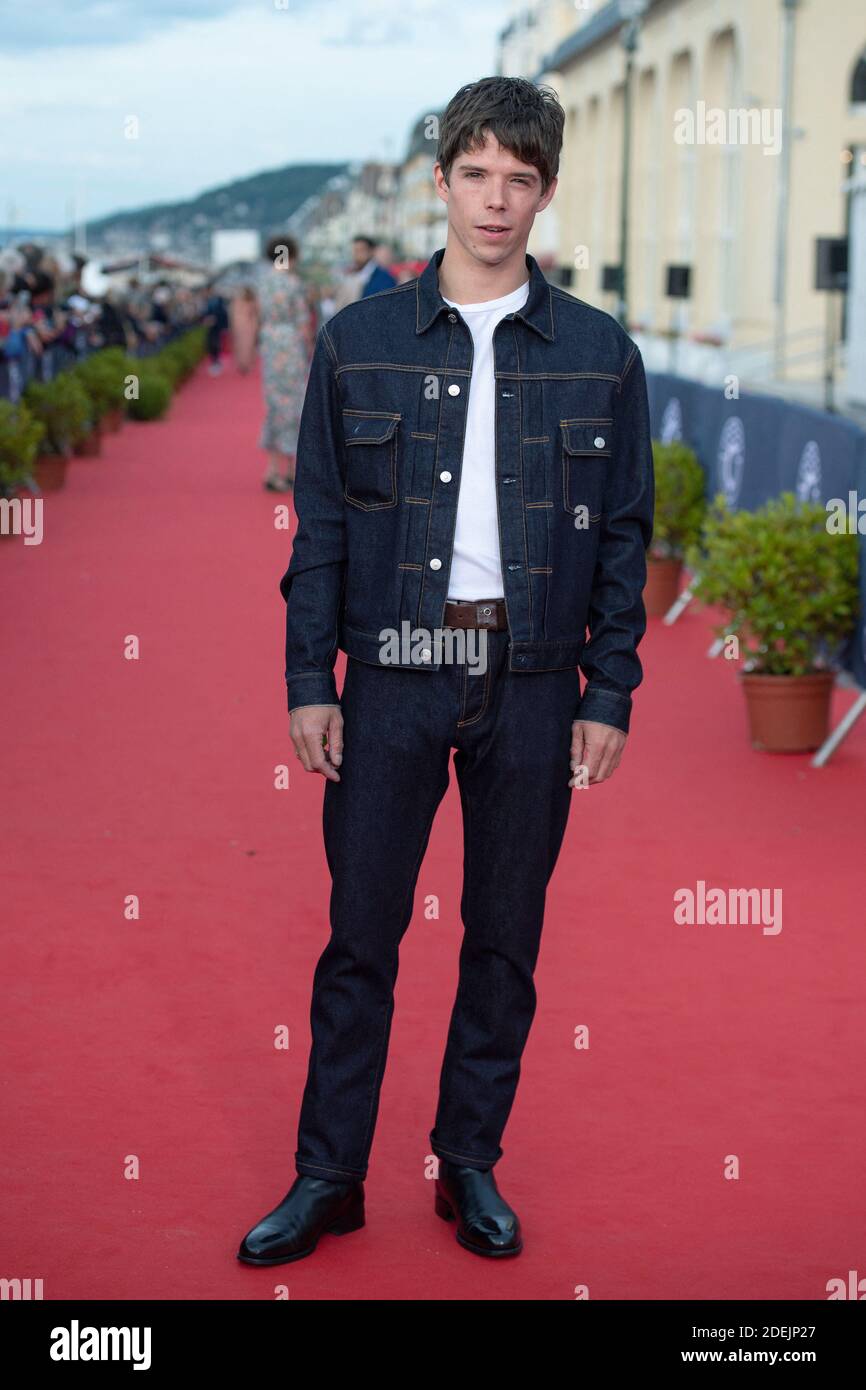 Phenix Brossard attending the red carpet during the 33rd Cabourg Film ...