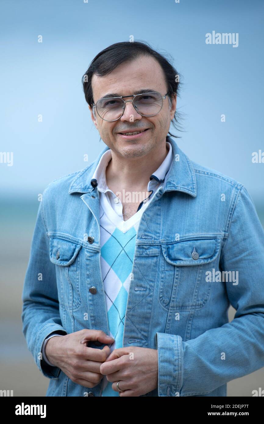 Bertrand Burgala attending a photocall during the 33rd Cabourg Film ...
