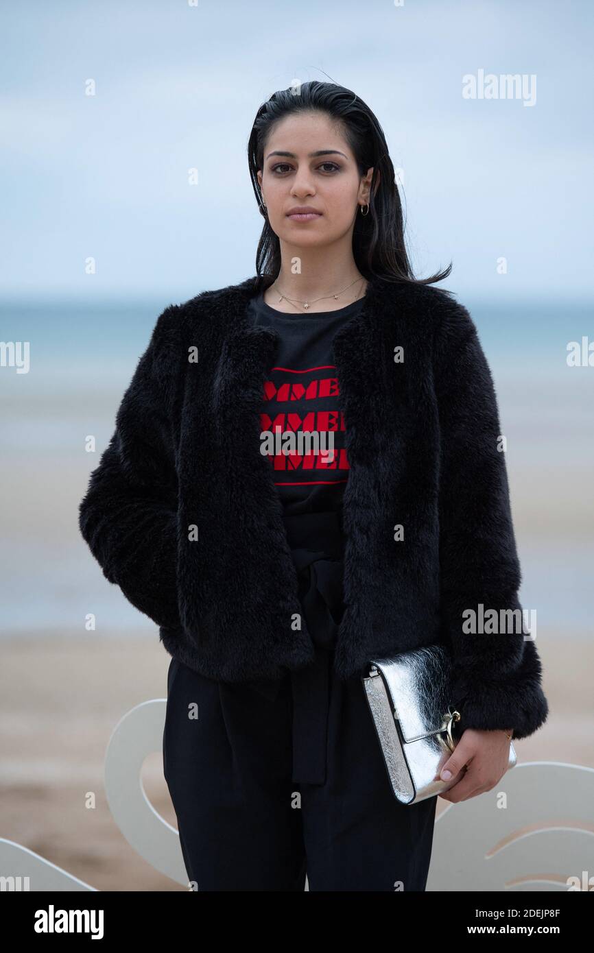 Sofia Lesaffre attending a photocall during the 33rd Cabourg Film Festival in Cbourg, France on ...