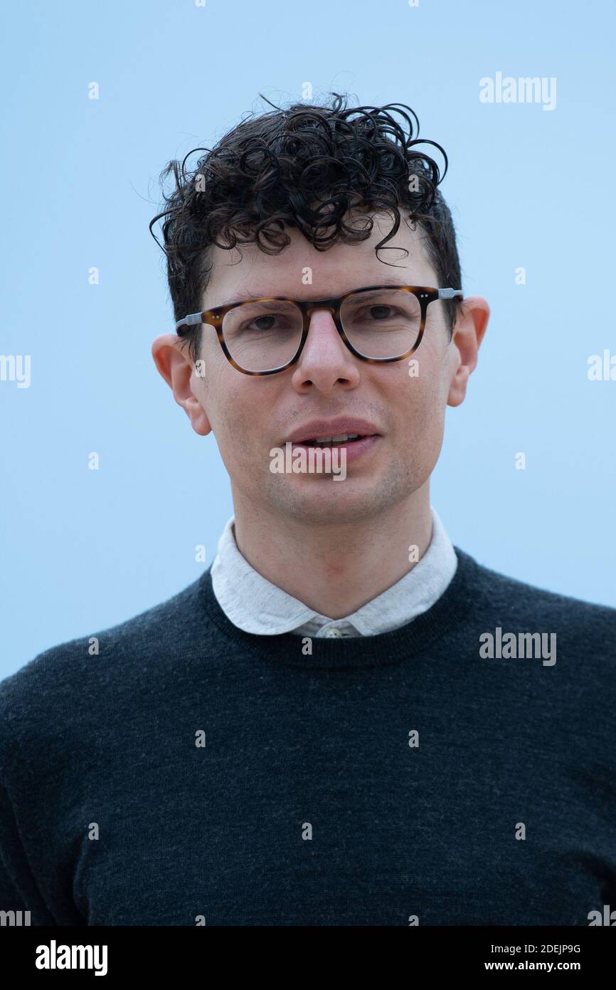 Simon Amstell attending a photocall during the 33rd Cabourg Film ...