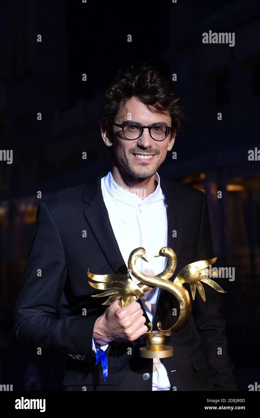Hugo Gelin awarded with Best Film posing during the Winners Photocall ...