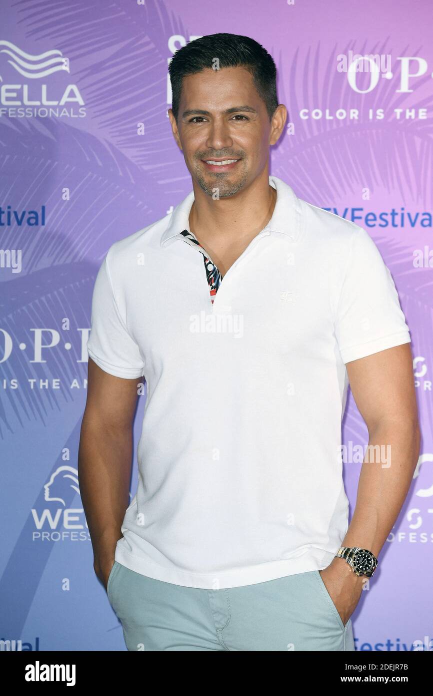 Jay Hernandez arrives at the TV Series Party during the 59th Monte Carlo TV Festival on June 15 ...