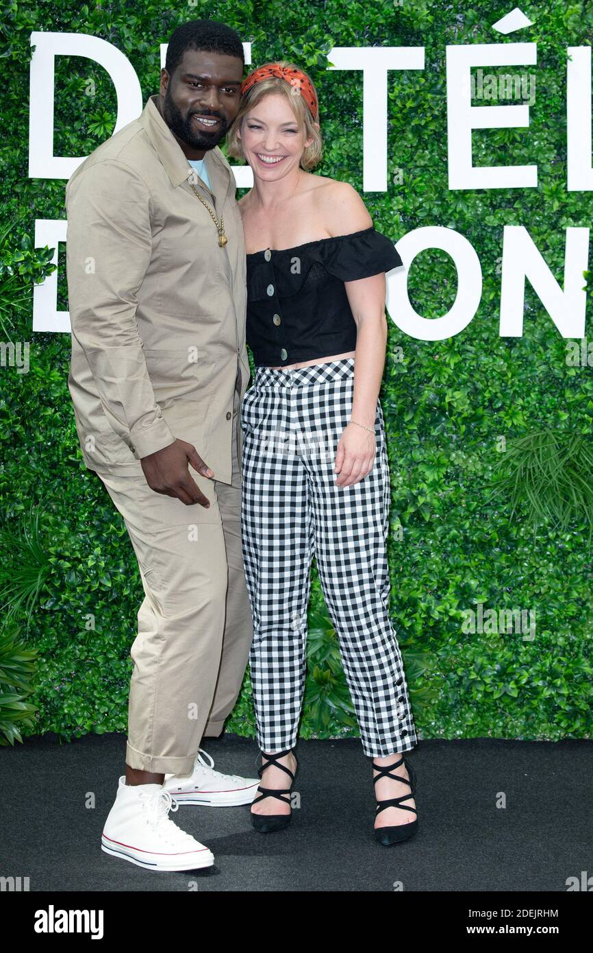 Perdita Weeks and Stephen Hill from the TV serie 'Magnum P.I' attend ...