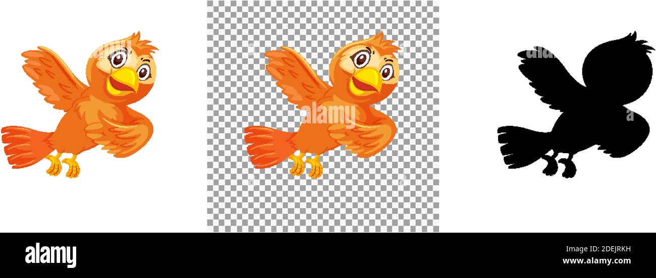 Set of bird character illustration Stock Vector Image & Art - Alamy