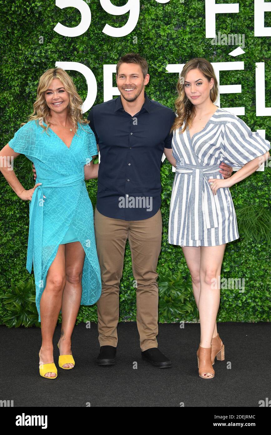 Denise Richards, Scott Clifton and Annika Noelle from the TV serie 'The ...