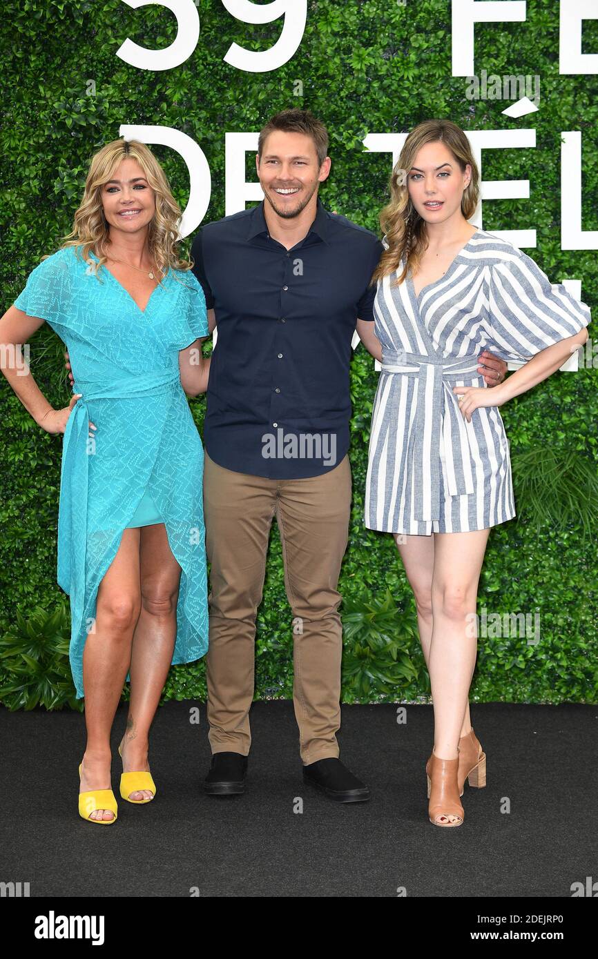 Denise Richards, Scott Clifton and Annika Noelle from the TV serie 'The ...