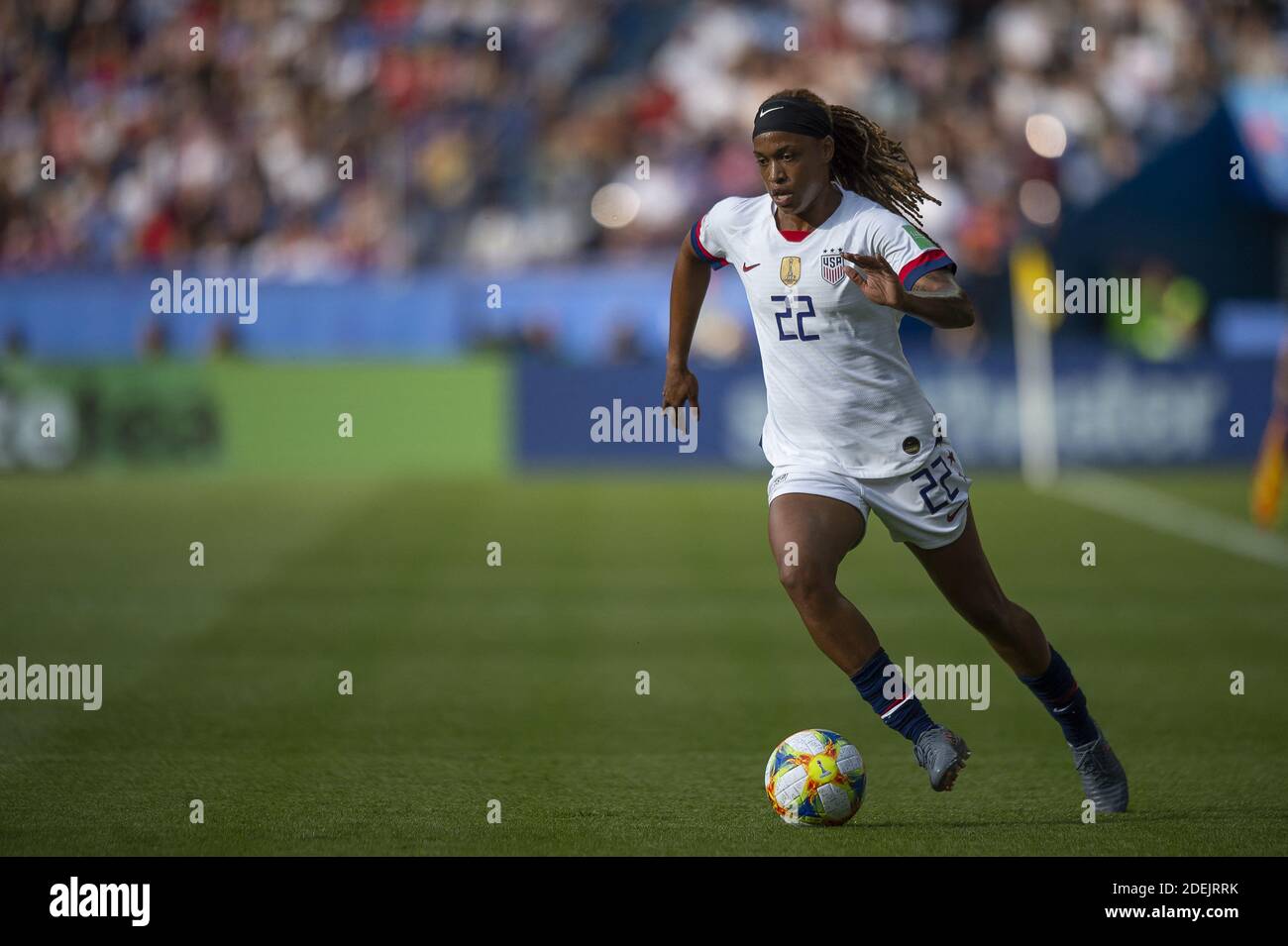 Jessica Mcdonald during the FIFA Women's World Cup France 2019, Group F ...