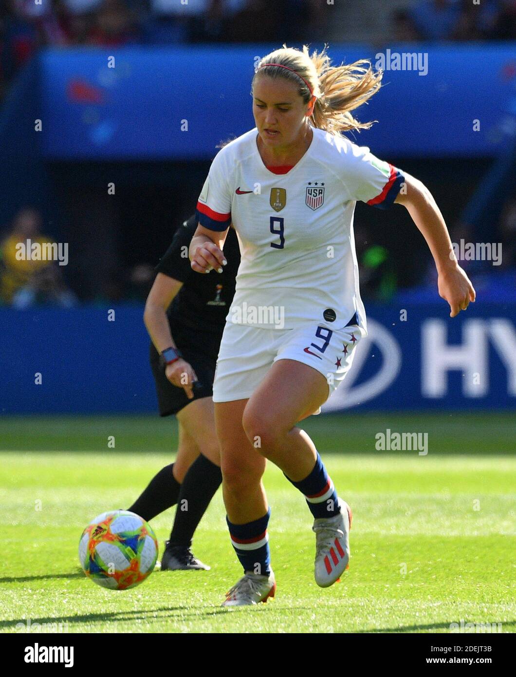 United States lindsey Horan during the France 2019 Women's World Cup ...