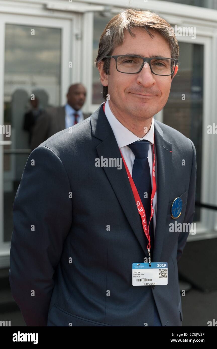 Patrice Caine (Thales) attending the 53rd International Paris Air Show ...