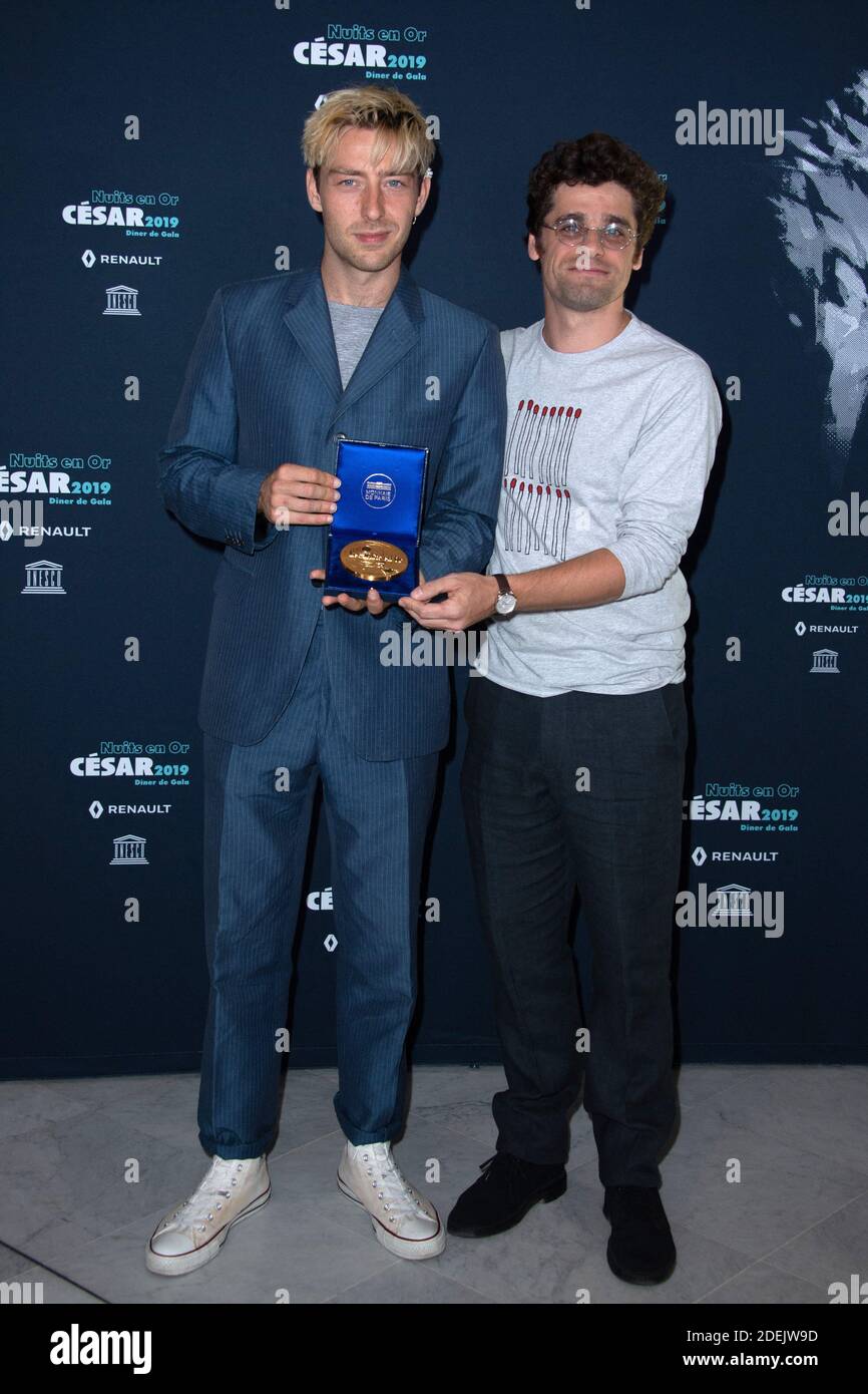 Morgan Knibbe and Arthur Dupond attending the Les Nuits en Or 2019 ...