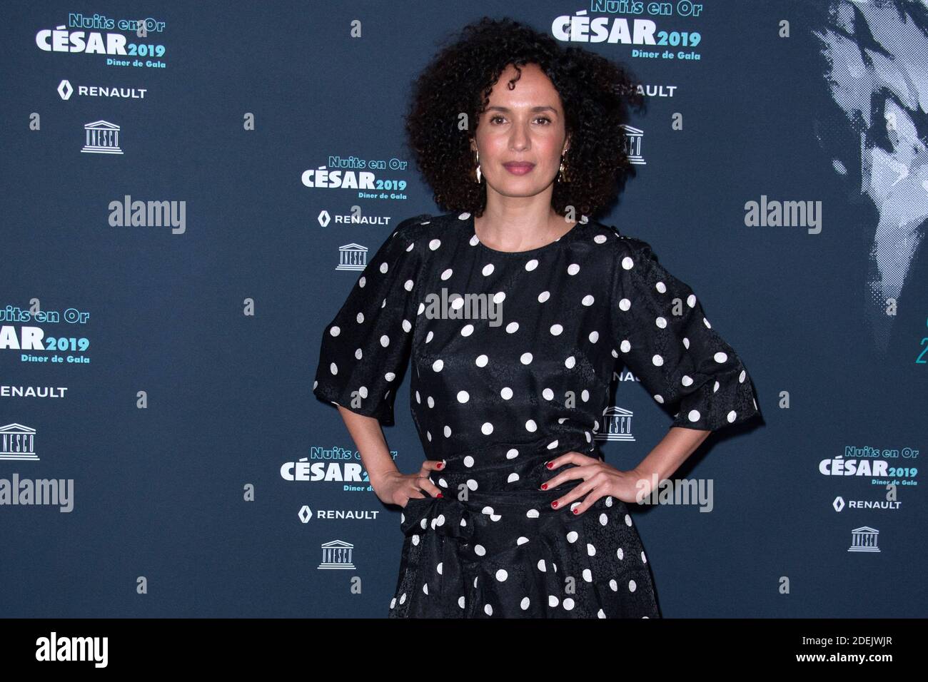 Amel Chahbi attending the Les Nuits en Or 2019 Photocall at the Unesco ...