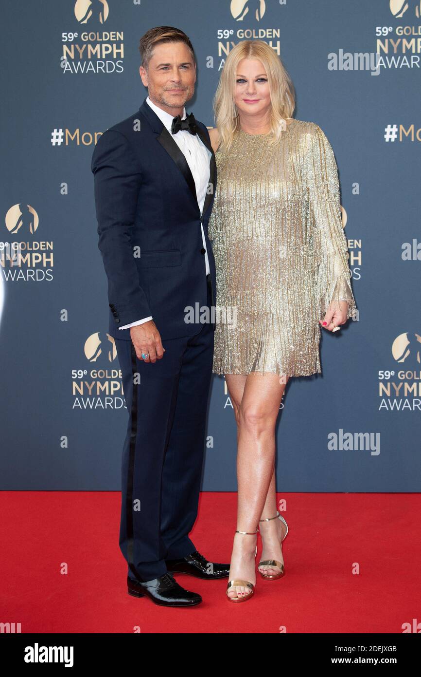 Rob Lowe and wife Sheryl Berkoff attend the closing ceremony of the ...