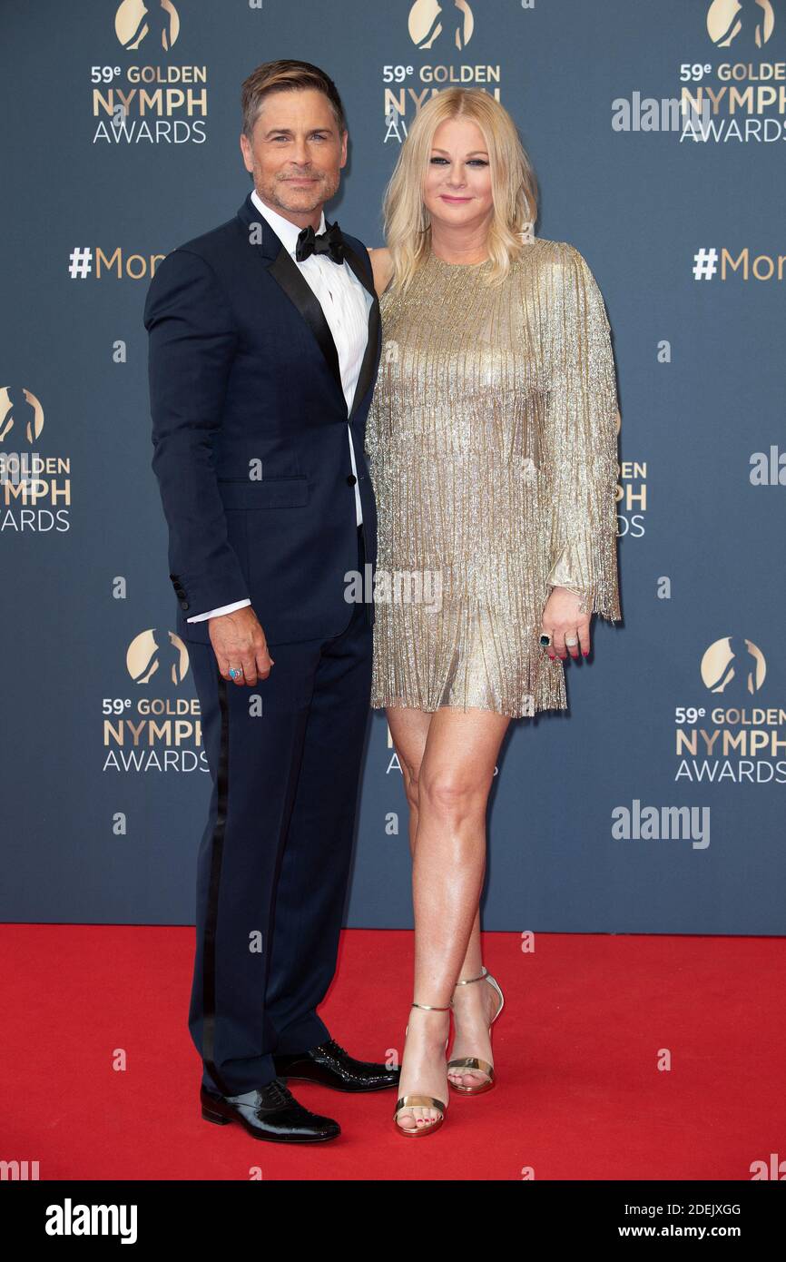 Rob Lowe and wife Sheryl Berkoff attend the closing ceremony of the ...