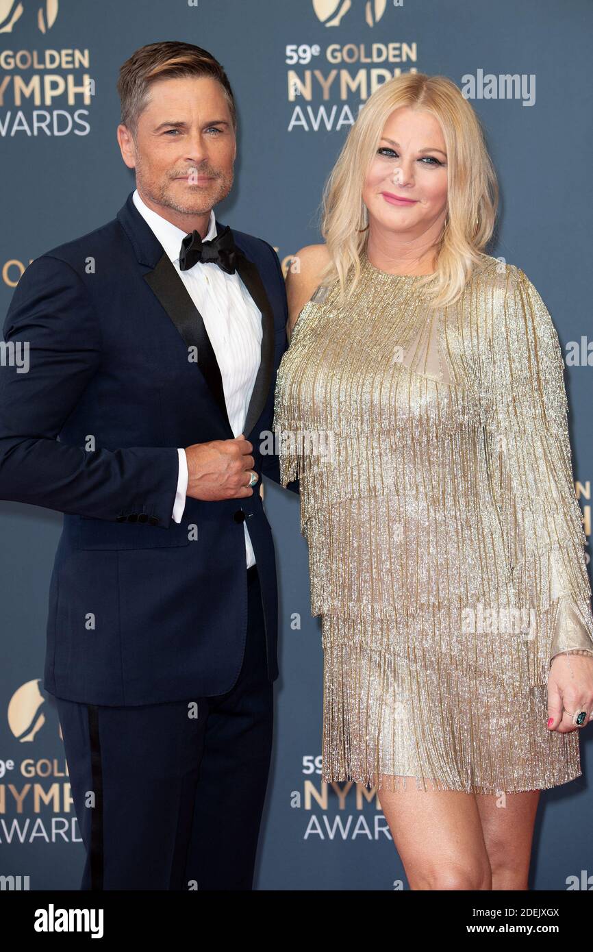 Rob Lowe and wife Sheryl Berkoff attend the closing ceremony of the ...