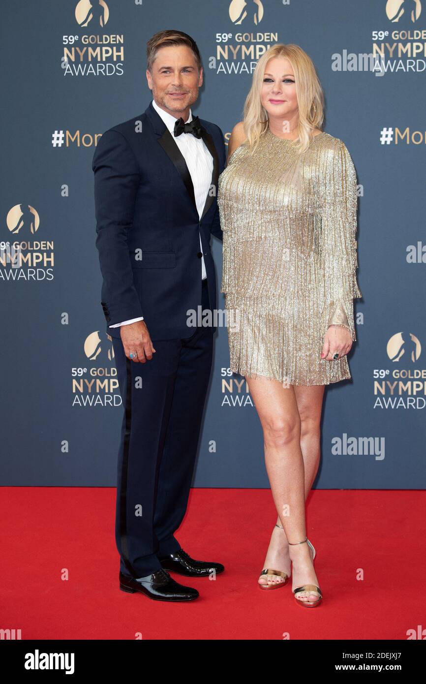 Rob Lowe and wife Sheryl Berkoff attend the closing ceremony of the ...