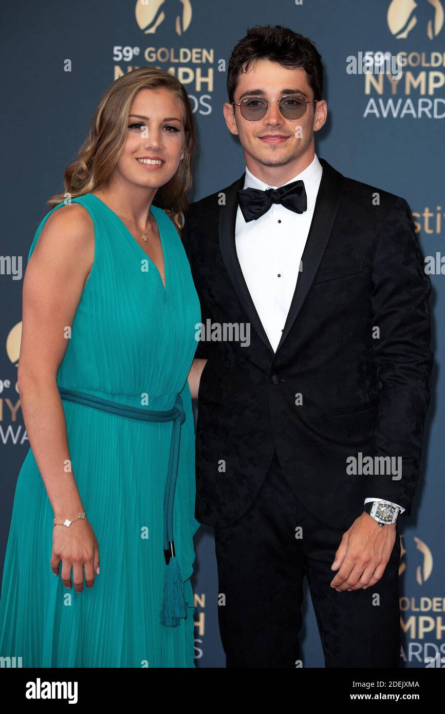Charles Leclerc and Giada Gianni attend the closing ceremony of the ...