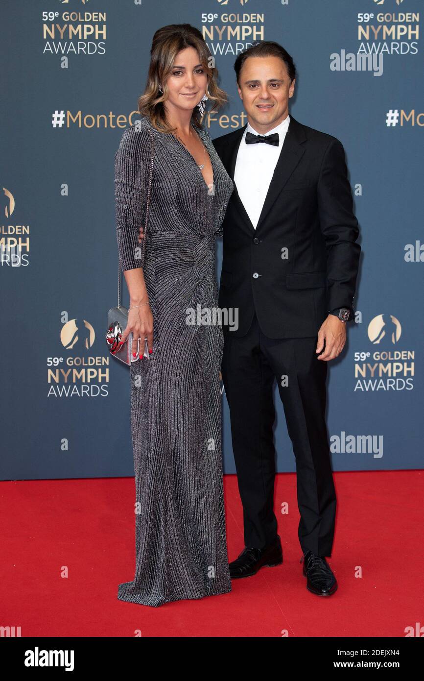 Anna Raffaela Bassi and Felipe Massa attend the closing ceremony of the ...