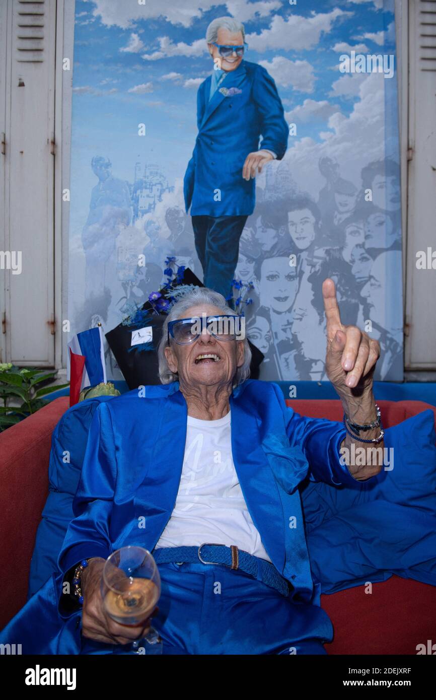 Michou attending Michou's 88th Birthday Party in Paris, France on June ...