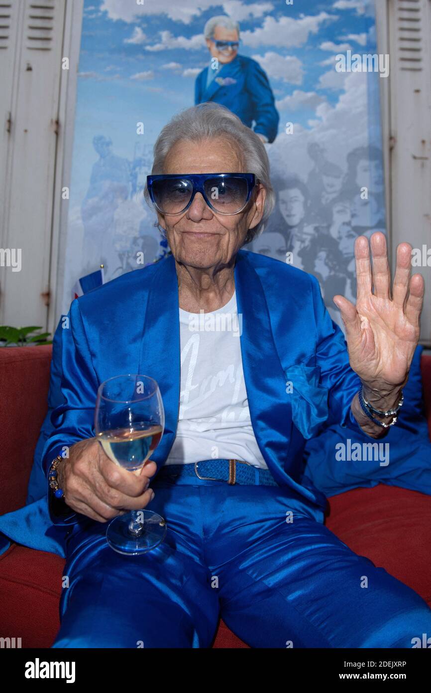 Michou attending Michou's 88th Birthday Party in Paris, France on June ...