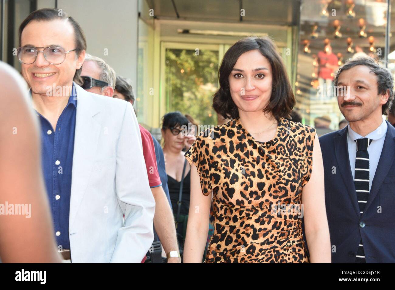Alka Balbir and Benoit Forgeard arriving to the Opening ceremony of the ...
