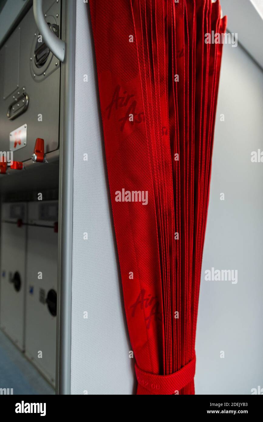 NEW AIR ASIA A330Neo during 53e international air show in the Bourget ...