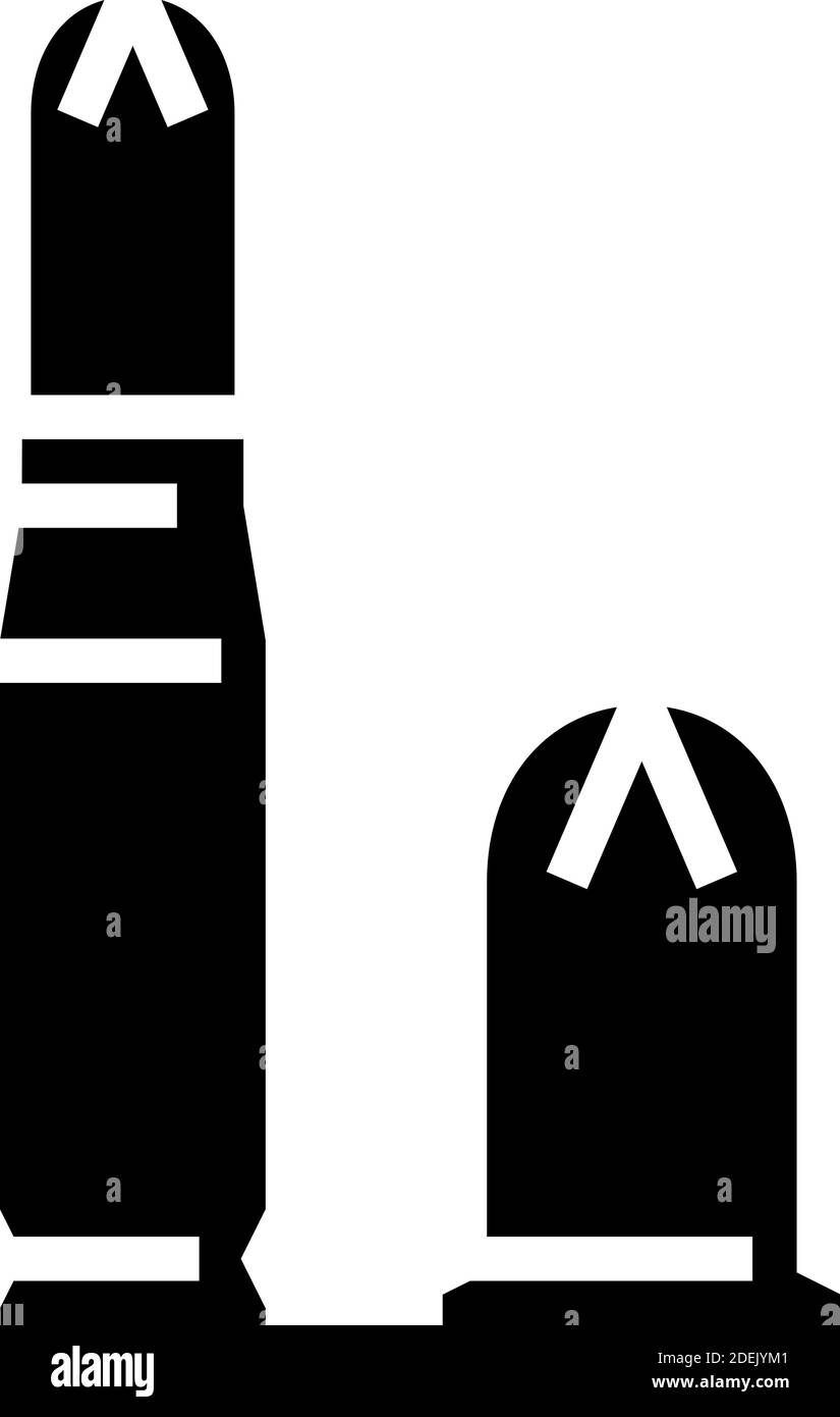 bullet types glyph icon vector illustration Stock Vector Image & Art ...