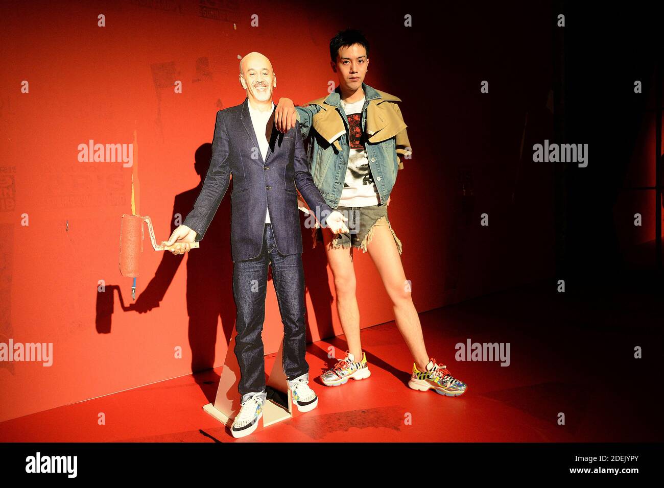 Chinese Influencer Dipsy visits the Christian Louboutin Showroom during ...