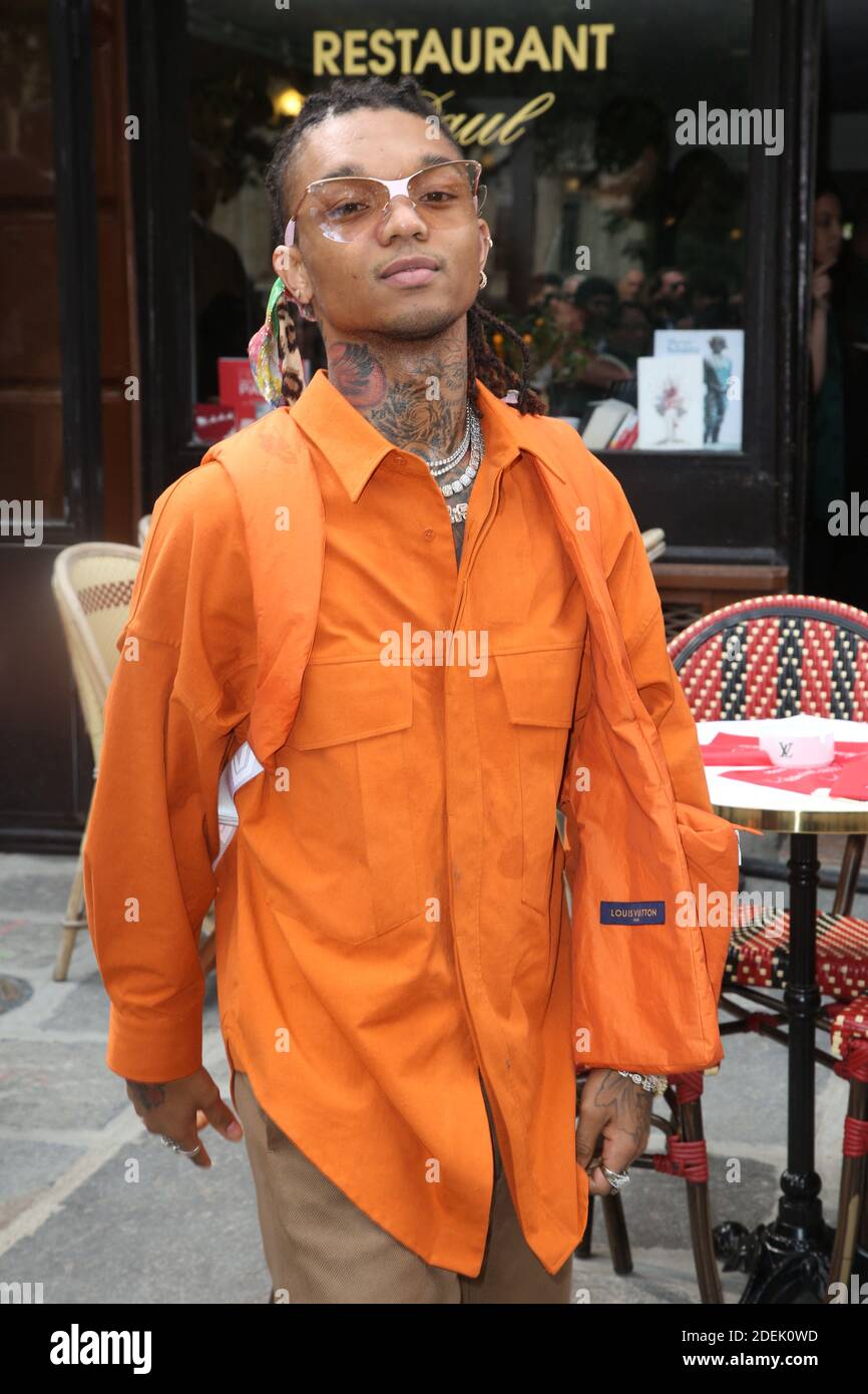 Swae Lee attending the Louis Vuitton Menswear Spring Summer 2020 Front ...