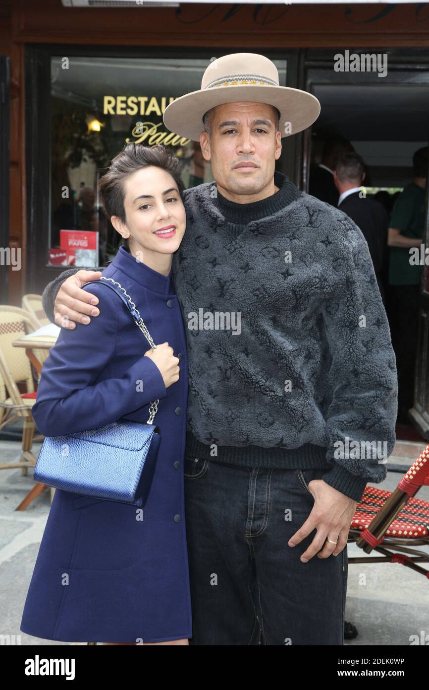 Ben Harper and his wife Jaclyn Matfus attending the Louis Vuitton ...