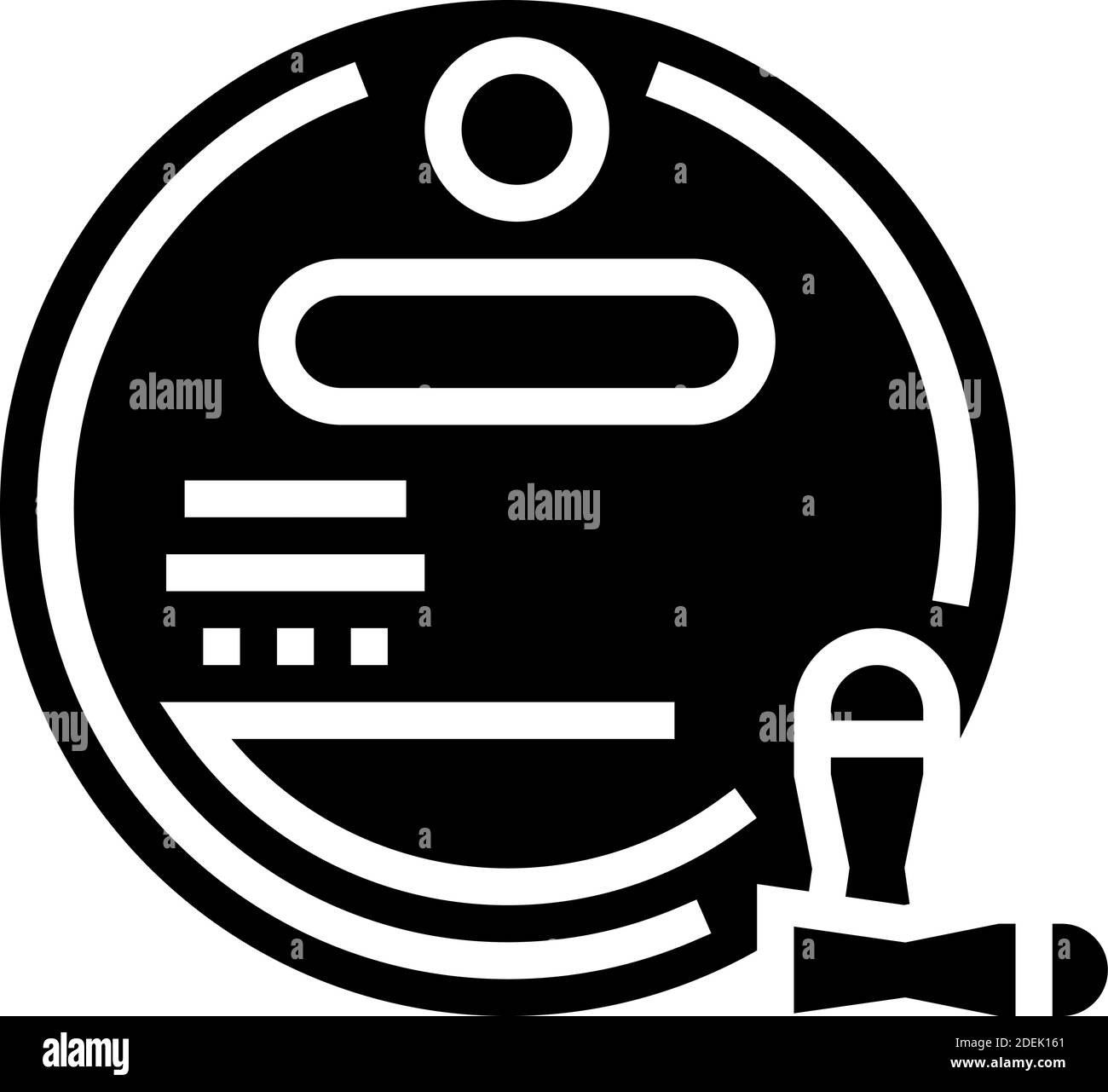 bullet magazine glyph icon vector illustration Stock Vector Image & Art ...