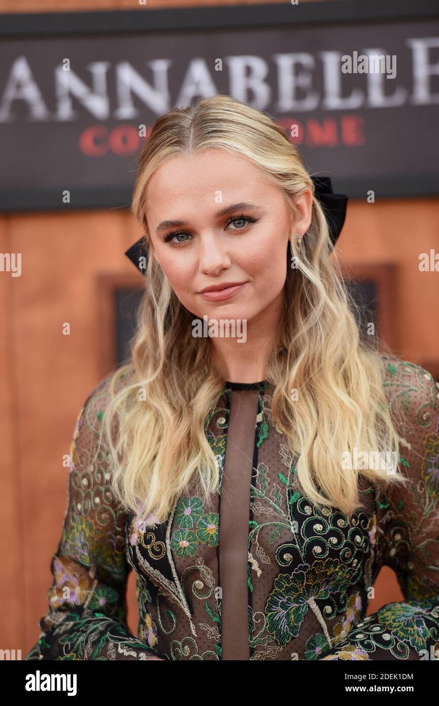 Madison Iseman attends the Annabelle Comes Home premiere on June 20 ...