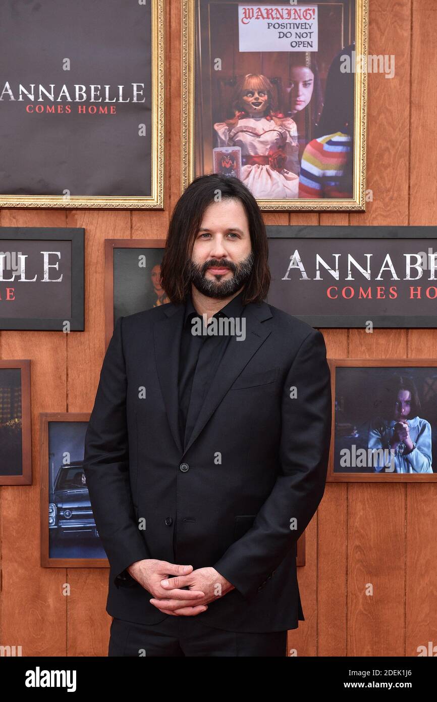 Gary Dauberman attends the Annabelle Comes Home premiere on June 20 ...