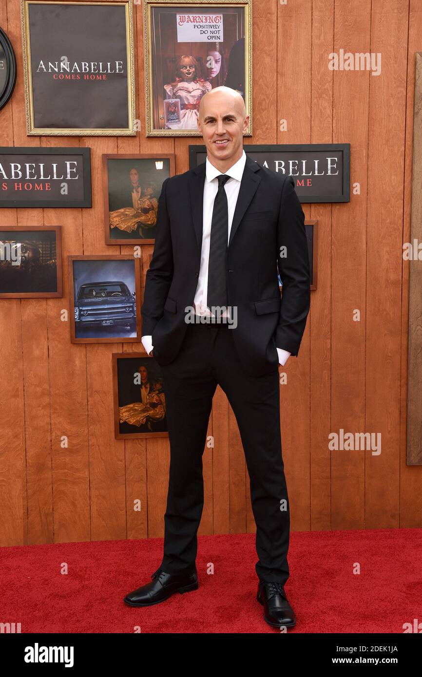 Douglas Tait attends the Annabelle Comes Home premiere on June 20, 2019 ...