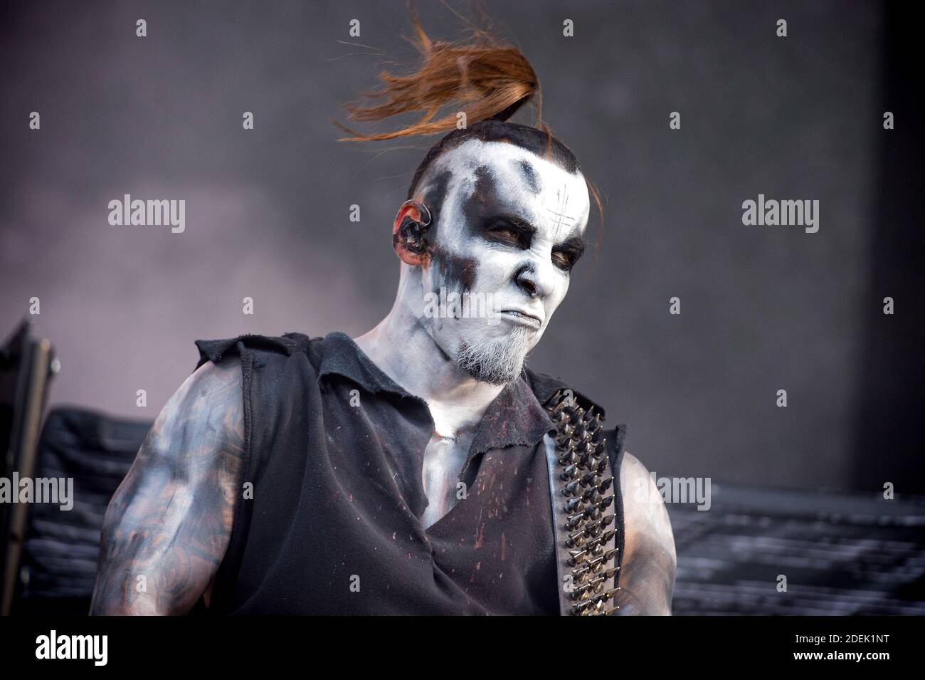 Behemoth performing live on stage during first ever european KnotFest ...