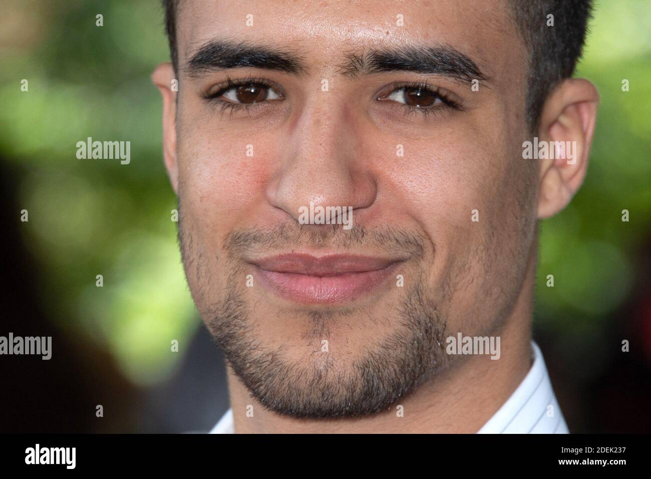 Shain Boumedine attending the Berluti Menswear Spring Summer 2020 show ...