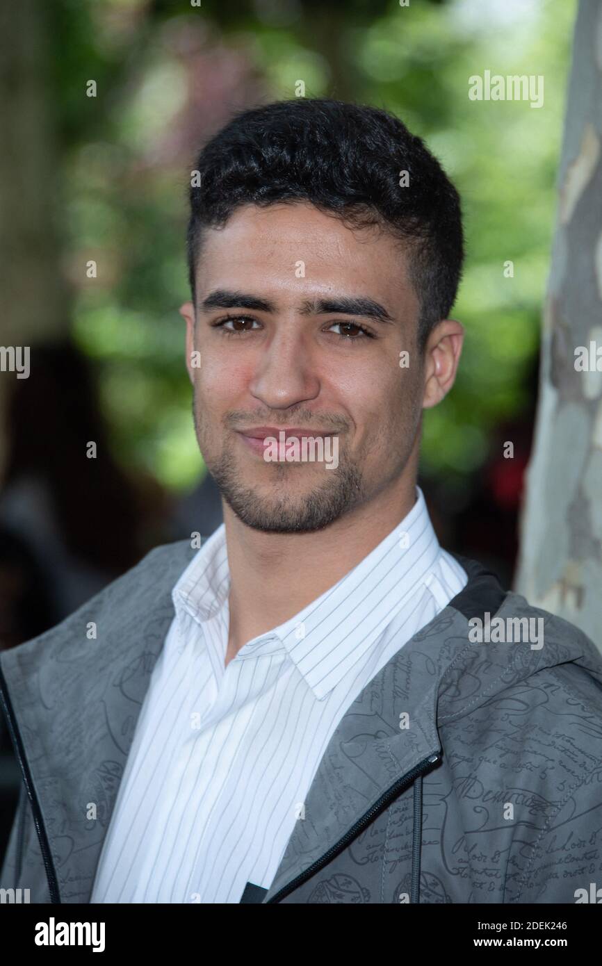 Shain Boumedine attending the Berluti Menswear Spring Summer 2020 show ...