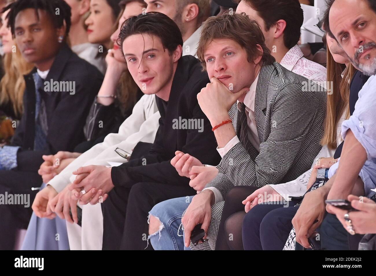 Count Nikolai von Bismarck attends the Christian Dior Menswear Spring ...