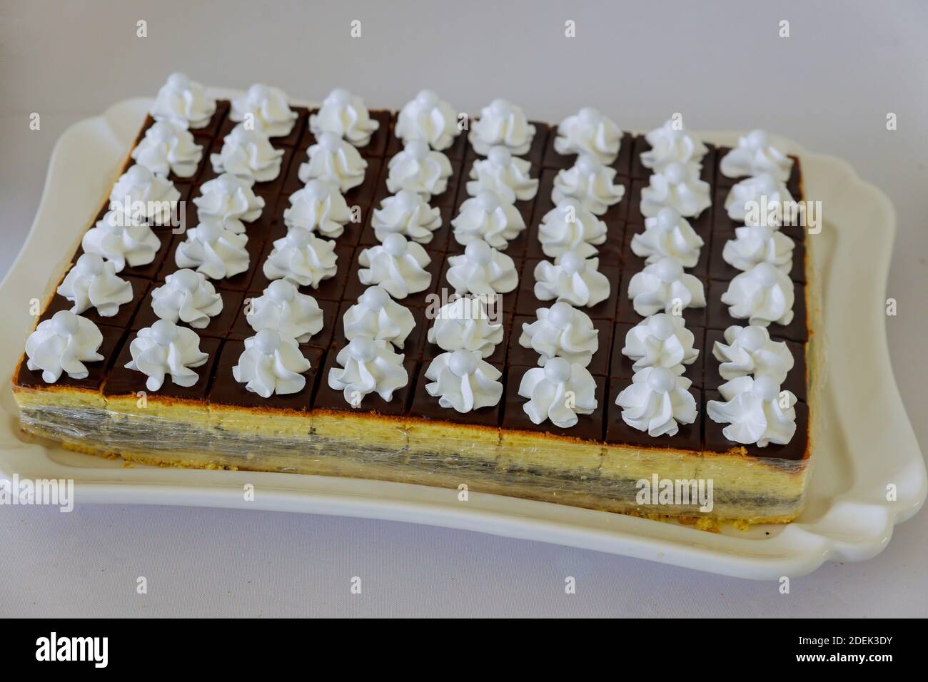 Rectangular Cake High Resolution Stock Photography and Images - Alamy