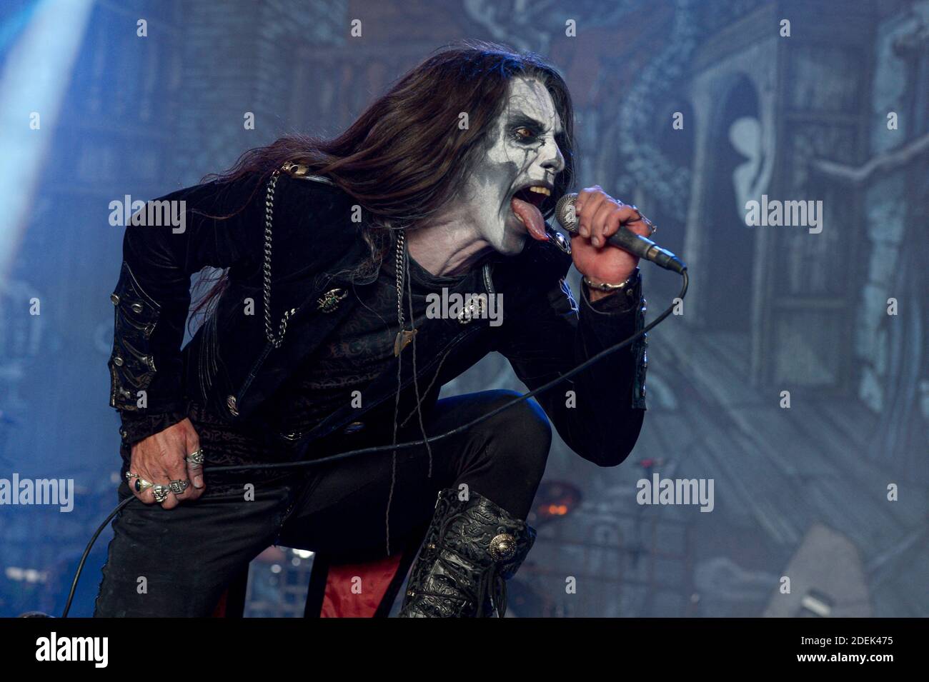 Carach Angren performing live on stage during Hellfest Open Air ...