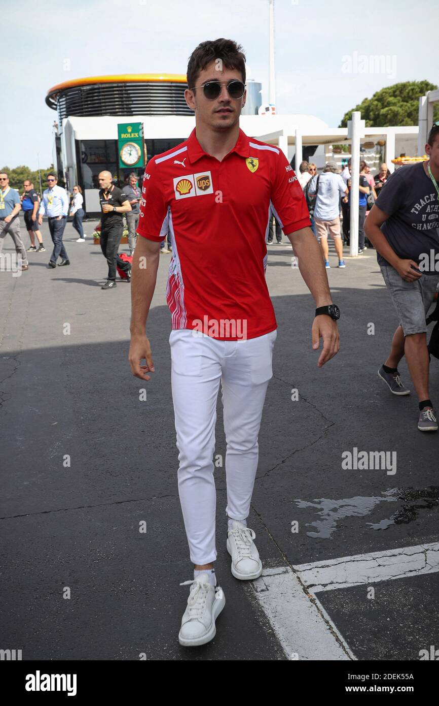 Charles Leclerc attends the Grand Prix de France 2019, Le Castellet on ...