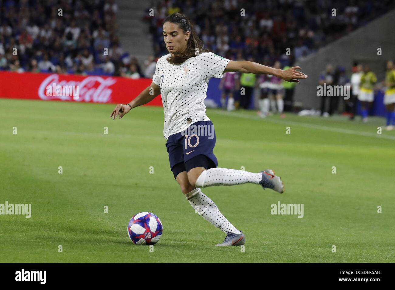 France's Amel Majri during FIFA Women's World Cup France group A match ...
