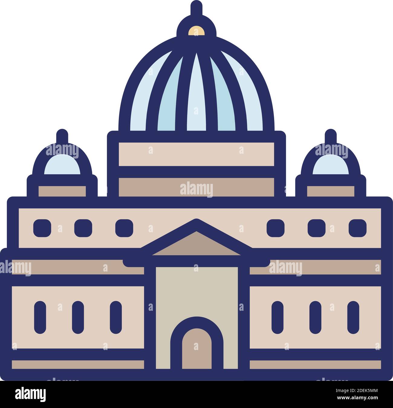 Saint peters vatican Stock Vector Images - Alamy