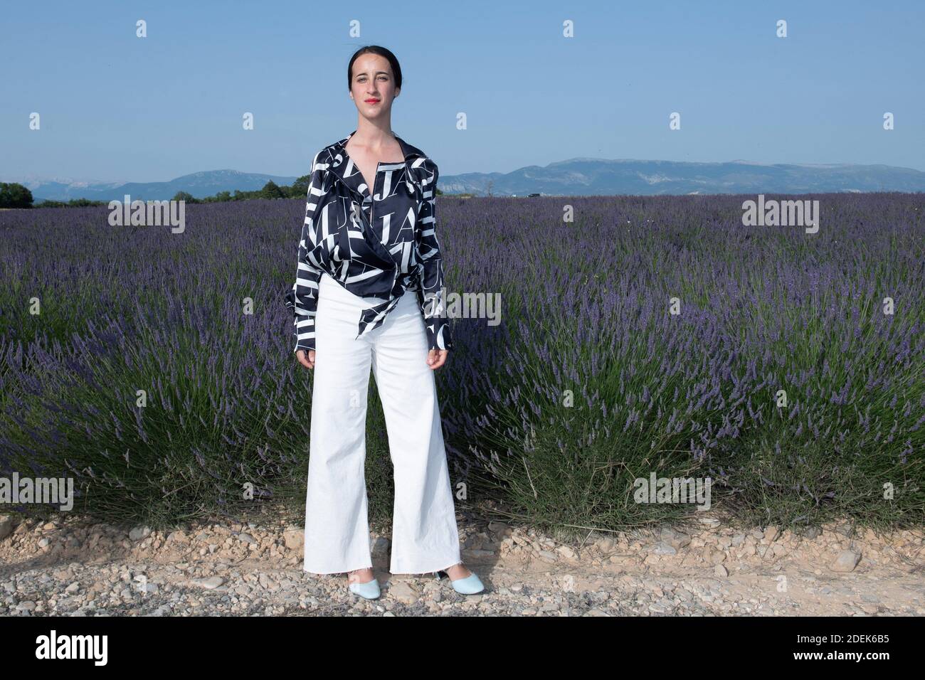 Agnes Hurstel attending the Jacquemus Spring Summer 2020 show in ...