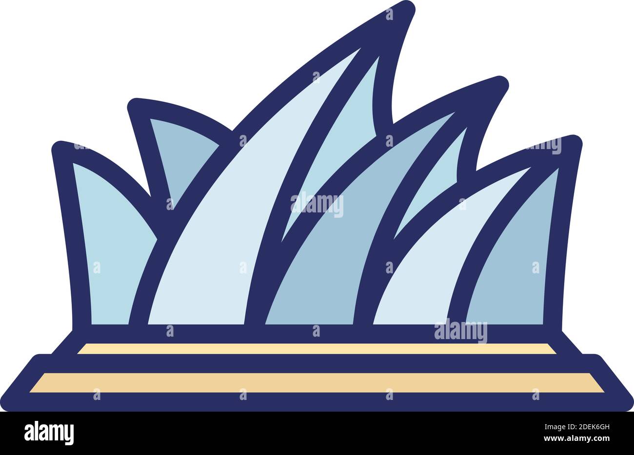 Sydney Opera House, Australia, Sydney Opera, landmark fully editable ...