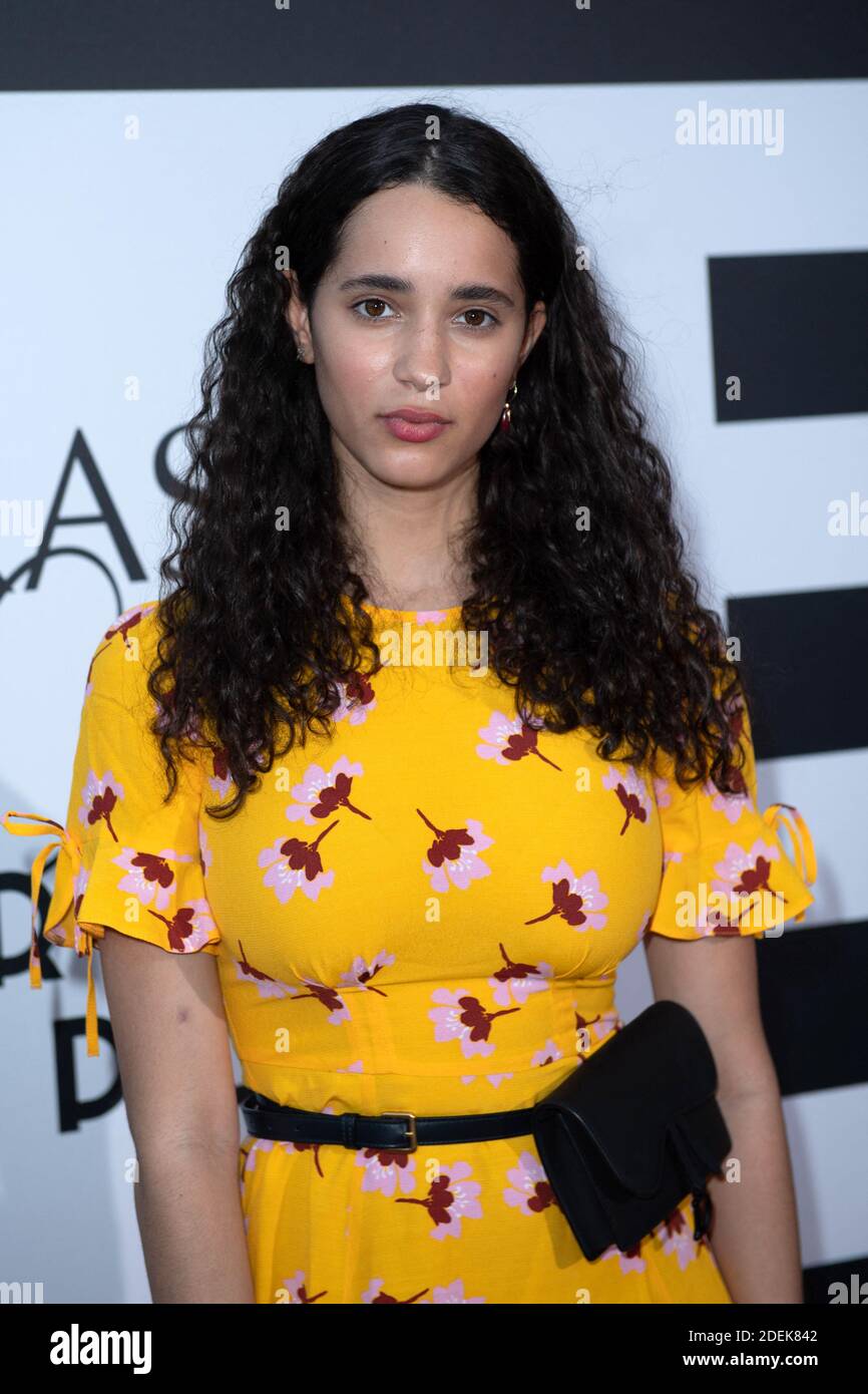 Iman Perez attending the Kerastase Party on a boat at Port Debilly in ...