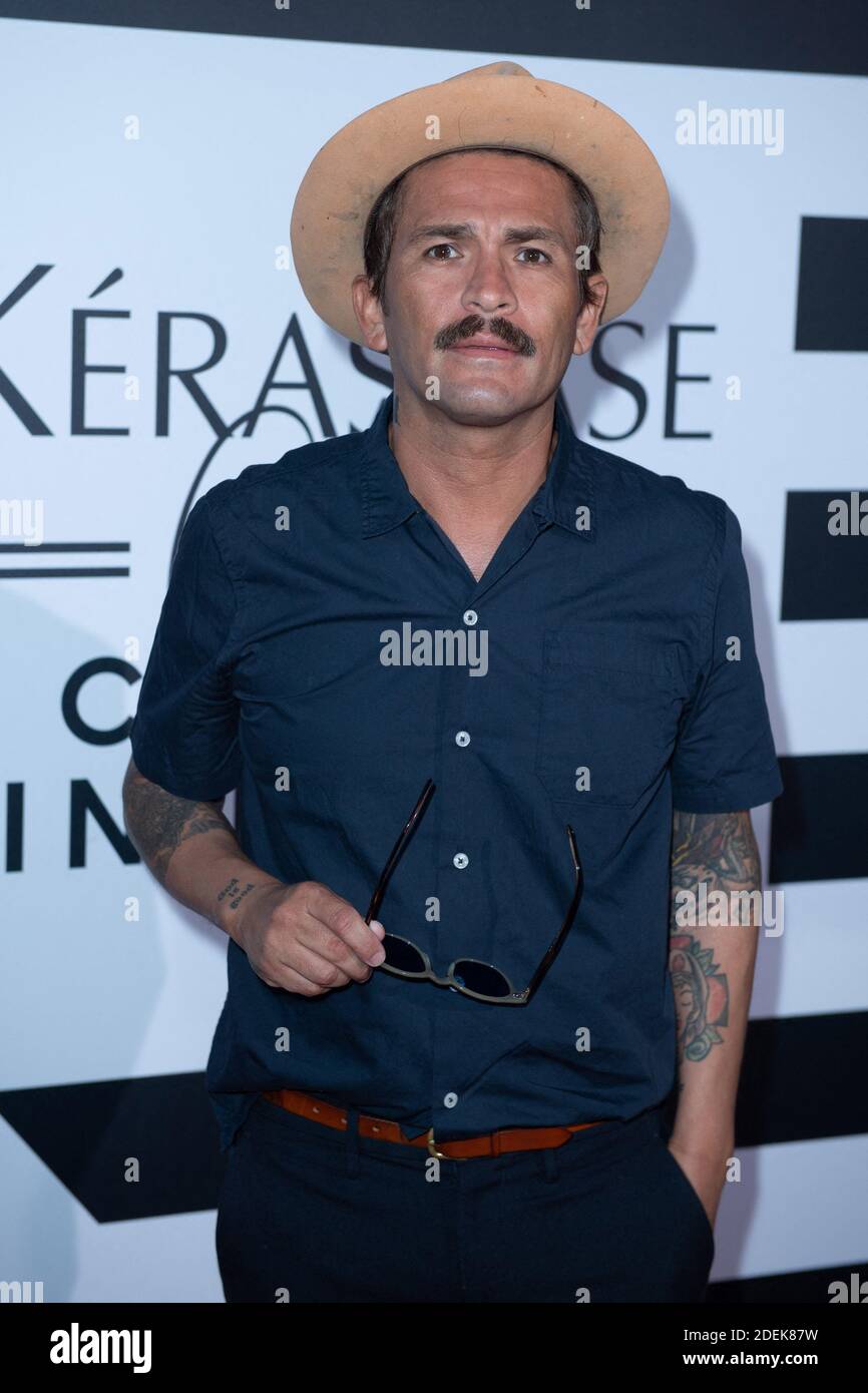 Johnny Ramirez attending the Kerastase Party on a boat at Port Debilly ...