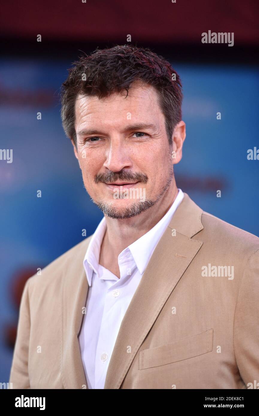 Nathan Fillion attends the Premiere of Sony Pictures' "Spider-Man Far ...