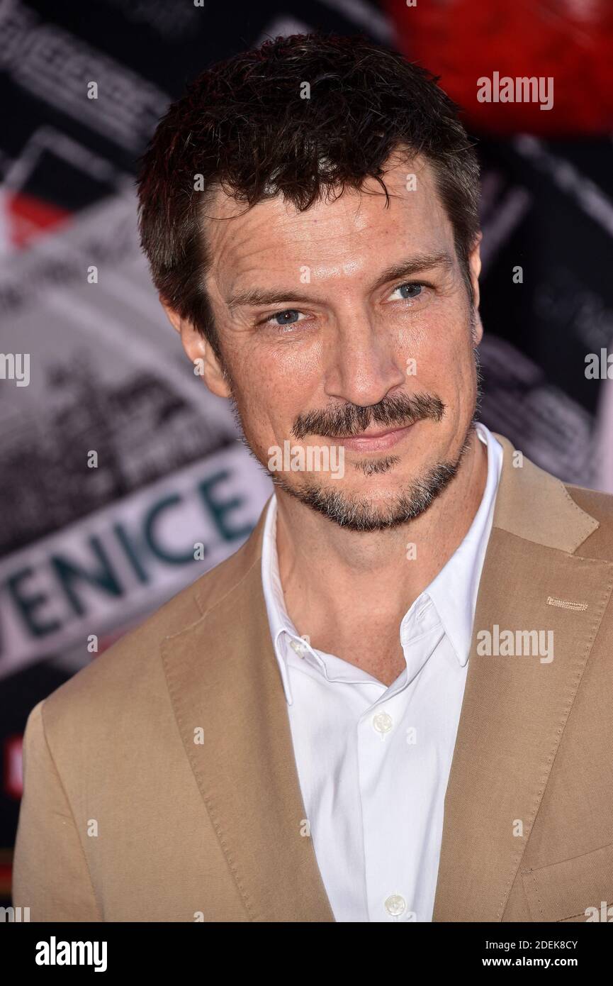 Nathan Fillion attends the Premiere of Sony Pictures' "Spider-Man Far ...